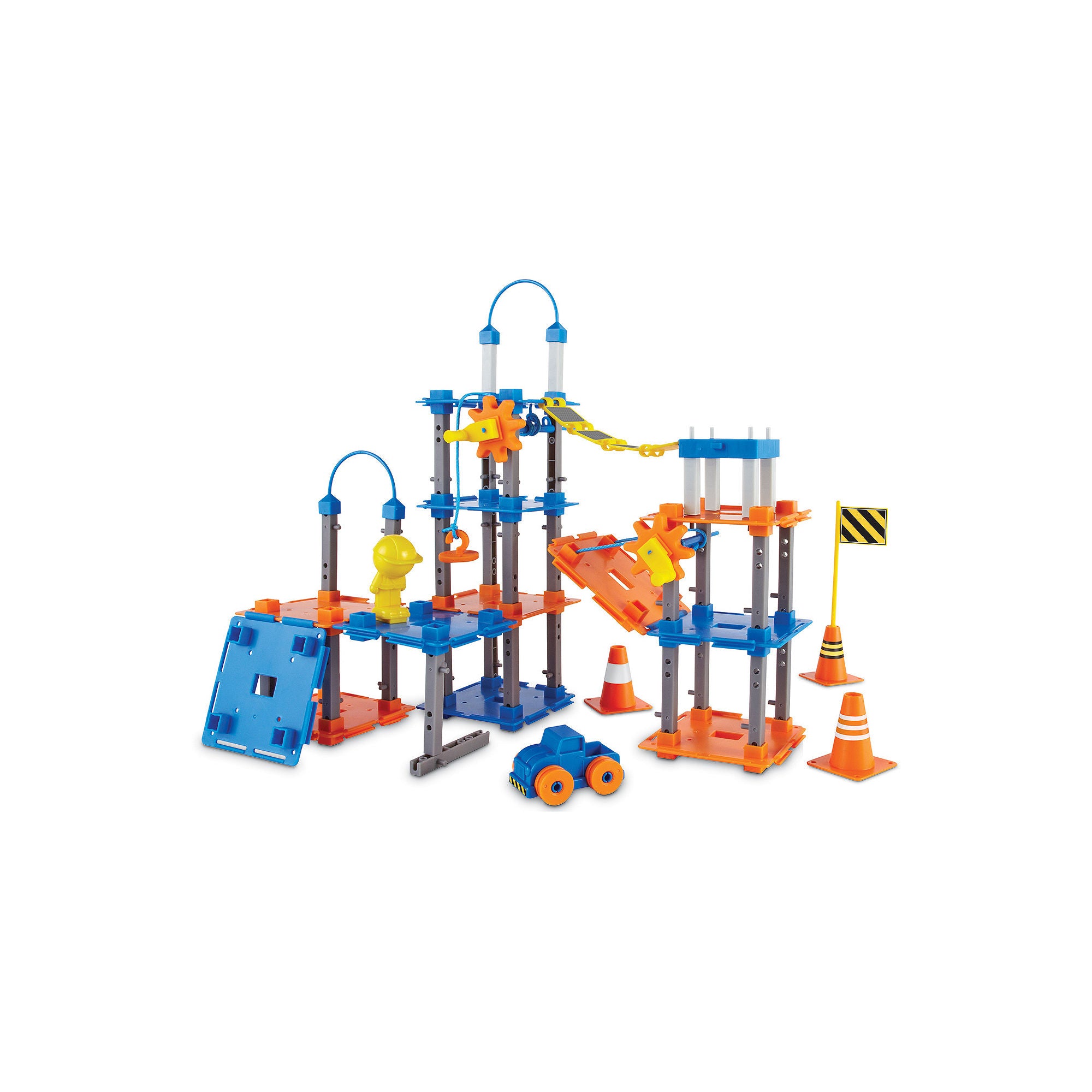 Learning Resources City Engineering and Design Building Set, 100 Piece ...