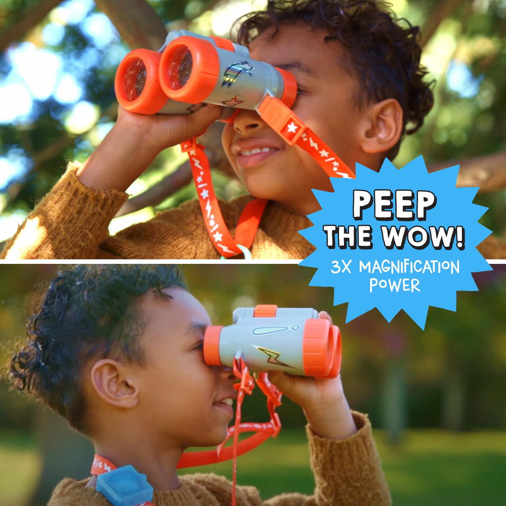 Thames & Kosmos Wow in the World Kids Binoculars and Nature Explorer K ...