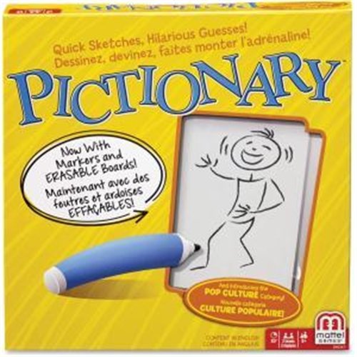Pictionary Quick-Draw Guessing Game for Family, Kids, Teens and Adults ...
