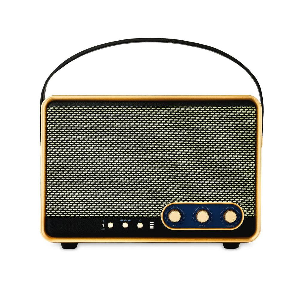 Onn. 100136628 Large Wi-Fi Speaker with 360 Degree Directional Sound ...