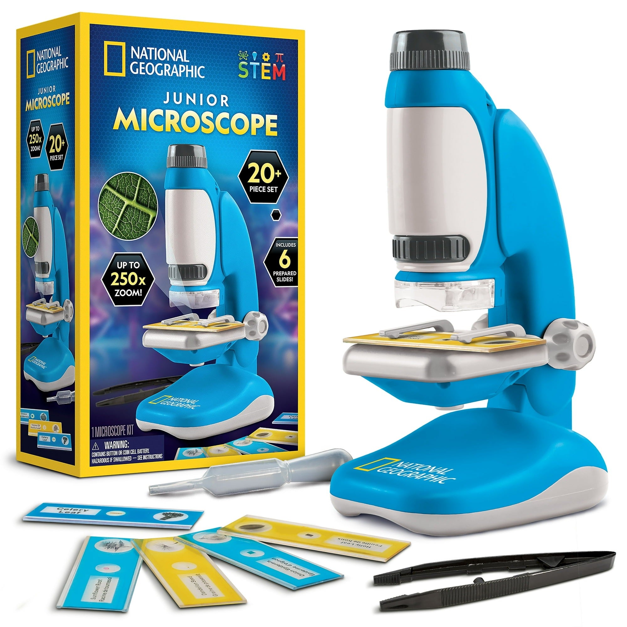 Blue Marble National Geographic Junior Microscope Science Kit – VIPOutlet