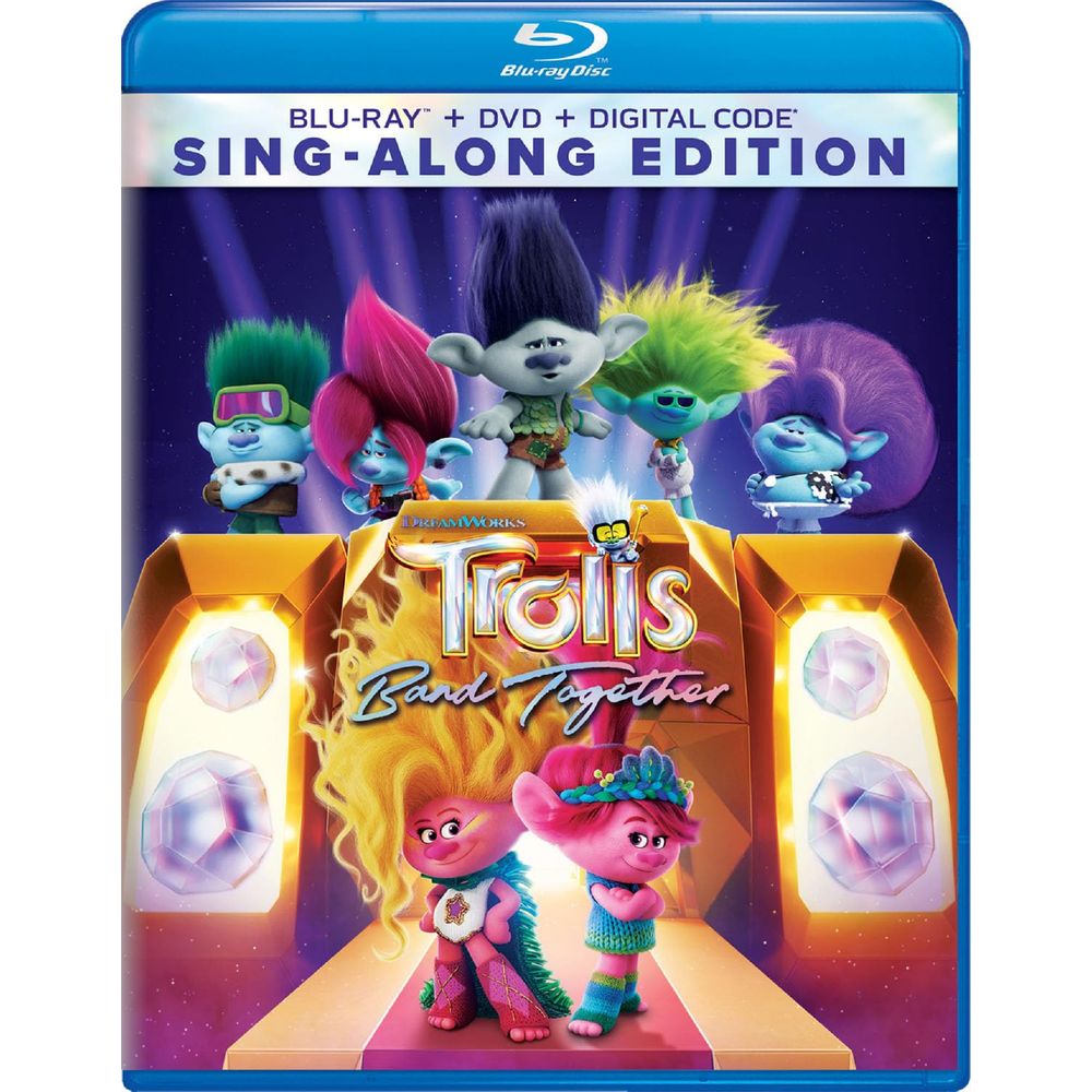 Studio Distribution Services Trolls Band Together (Blu-ray + DVD ...