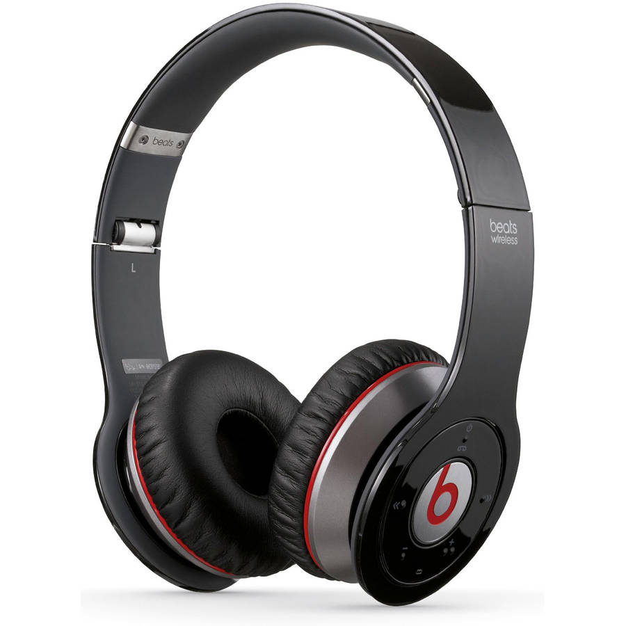 Beats by Dr. Dre Wireless Black Wired Over Ear Headphones 810-00012-00 ...