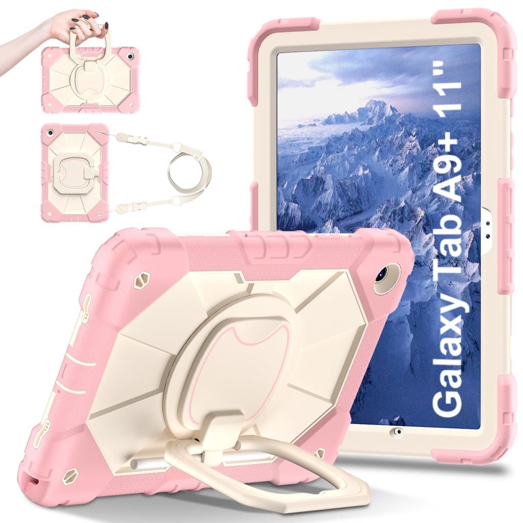 ZHaobin Armor Case for Samsung Galaxy Tab A9 Select Model, Rose Gold-C ...
