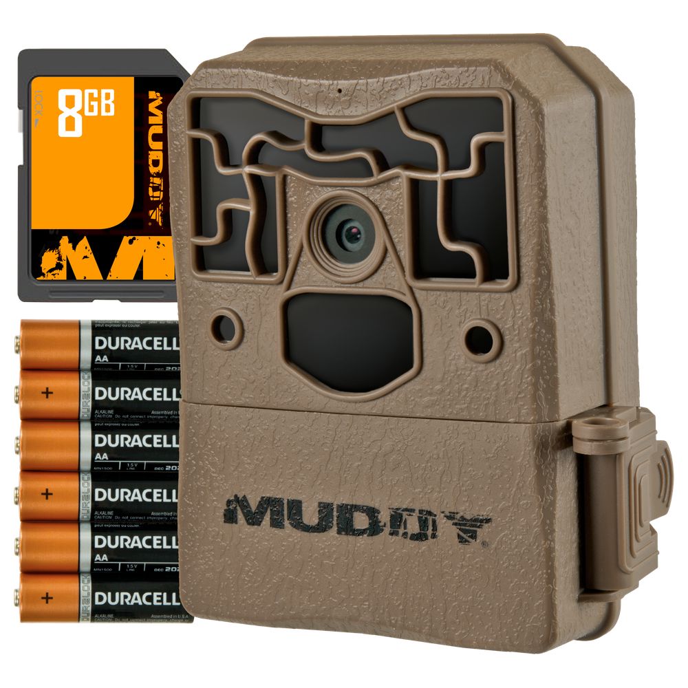 Muddy MUD-MTC100K Manifest 14MP Trail Camera with batteries and 16GB S ...
