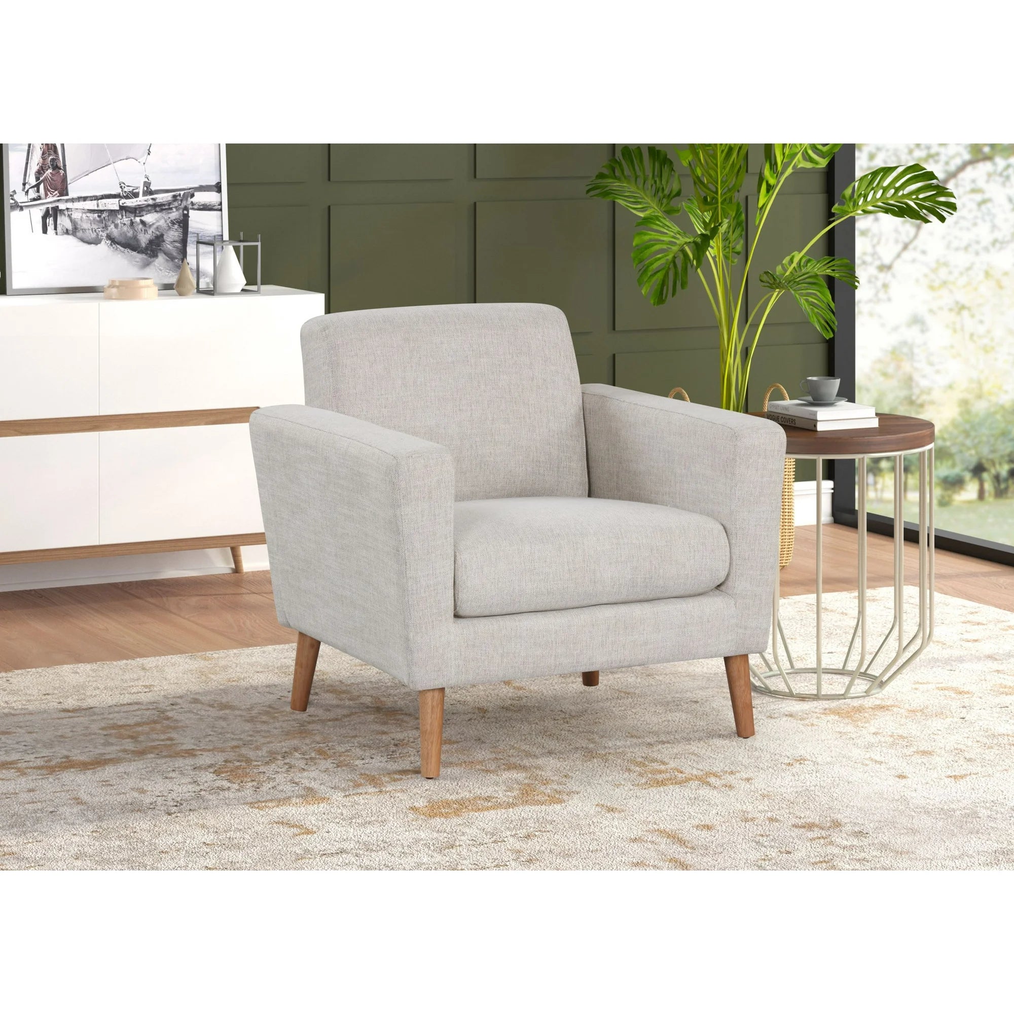 Mainstays 313 Square Arm Accent Chair – VIPOutlet