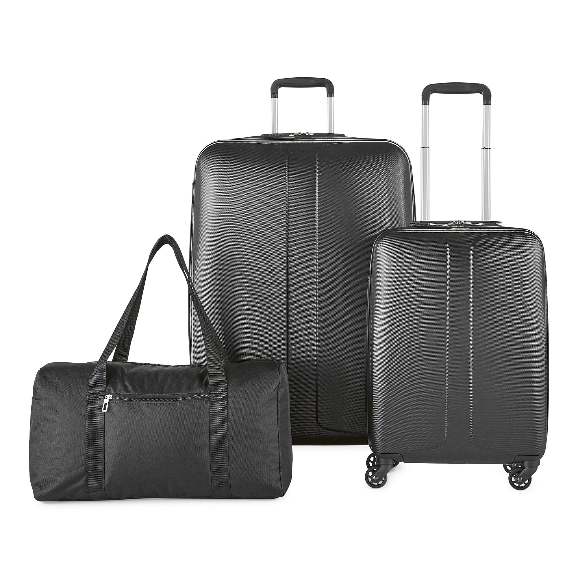 Protocol Kessler 3-Pc. Hardside Luggage Set - BLACK ONE SIZE – VIPOutlet