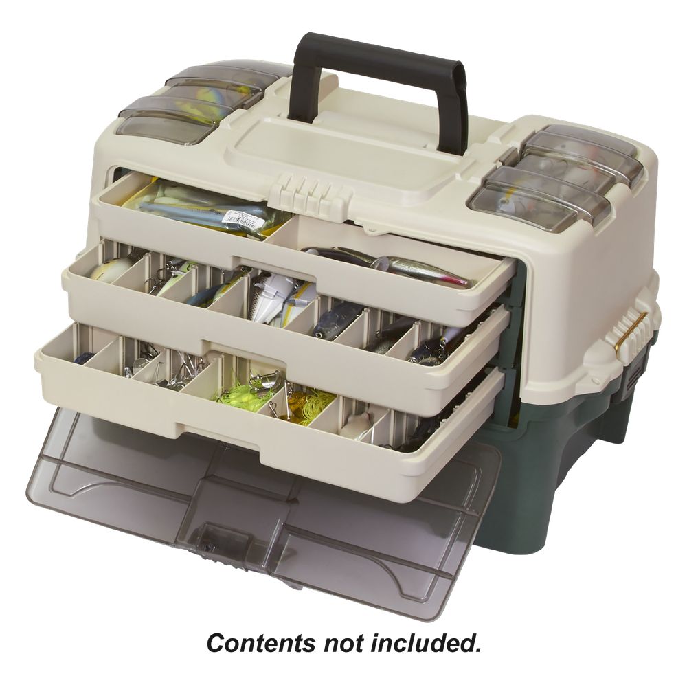 PLANO 723300 Tackle Systems Hybrid Hip 3 Tray Box, White/Blue – VIPOutlet