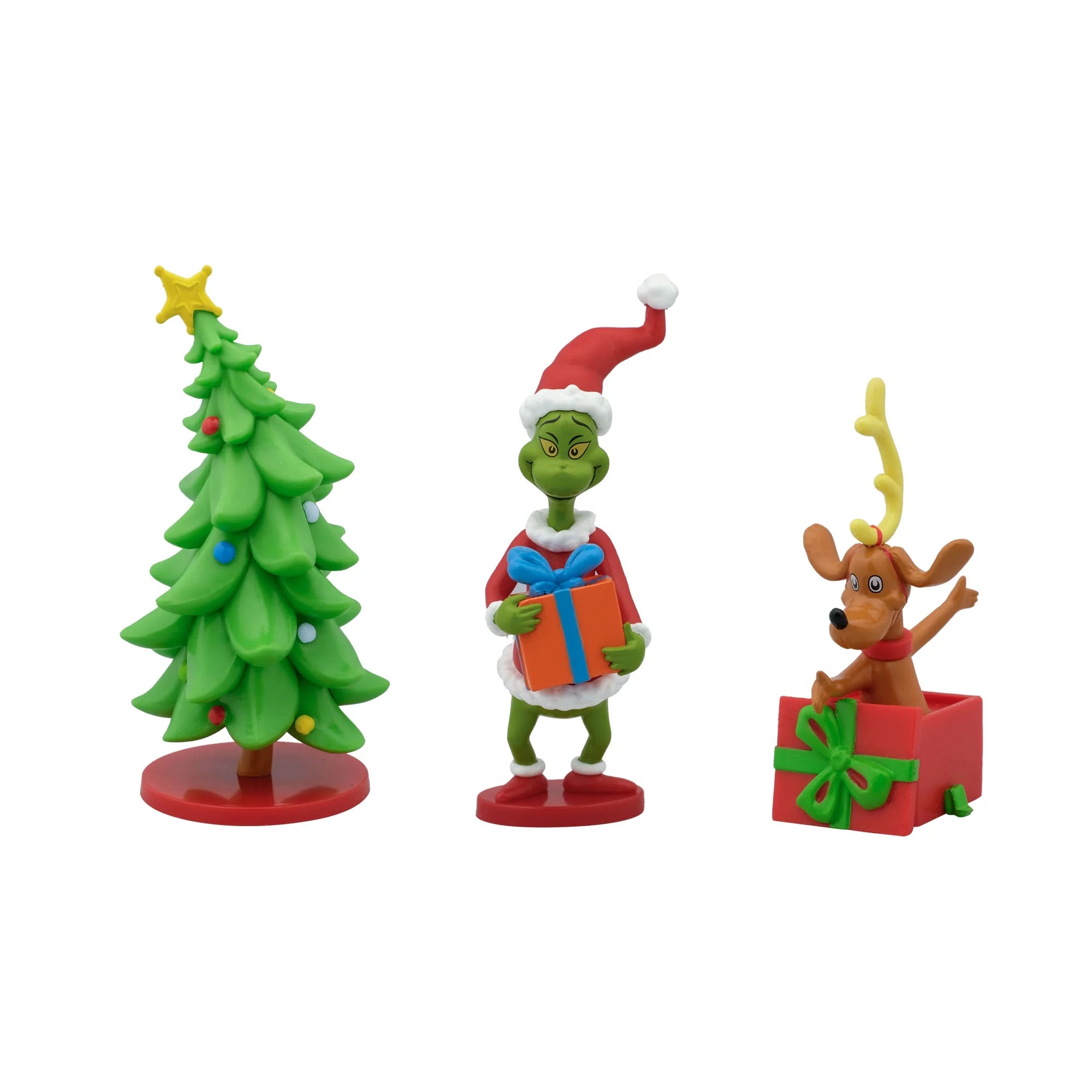 Ruz Grinch24 Dr. Seuss "The Grinch Who Stole Christmas" 6 Piece Figuri ...