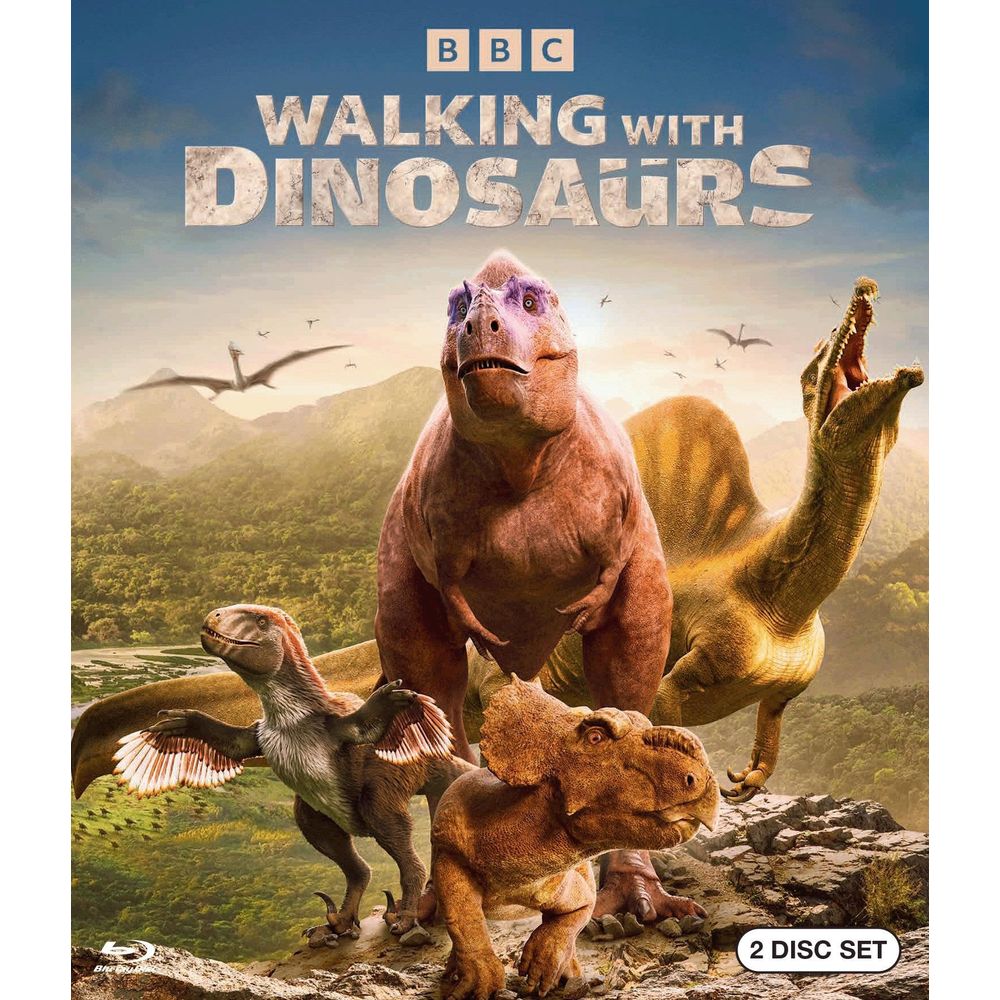 BBC Walking with Dinosaurs 2025 Documentary Blu-ray, Six-Part Series ...