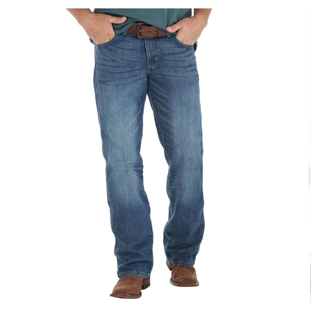 Wrangler Retro Relaxed-Fit Bootcut Jeans for Men - True Blue - 36x36 ...