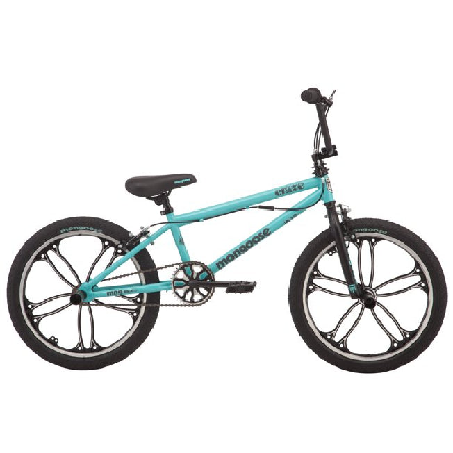 Pacific Cycle R1705WMC Mongoose Craze Freestyle BMX Bike, 20-inch Mag ...