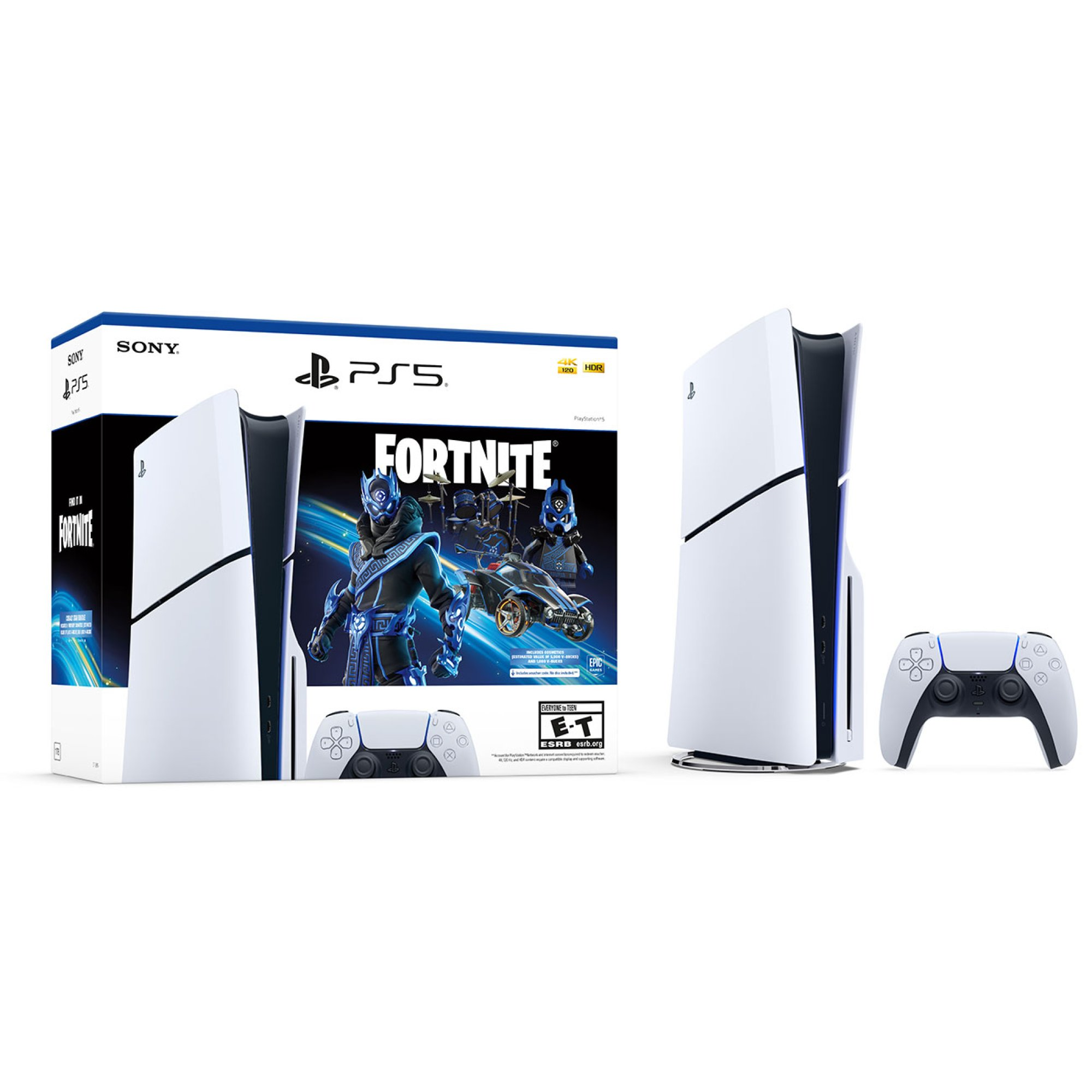 Sony 1000045133 PlayStation 5 Slim Console - Fortnite Cobalt Star Bund ...