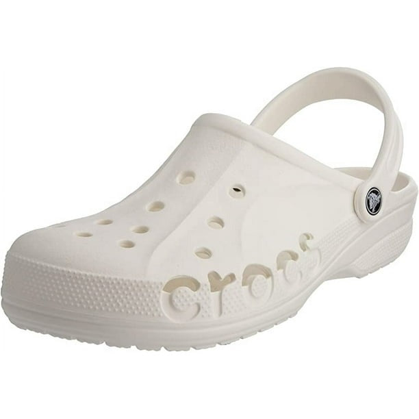 Crocs 10126-100-M12 Unisex Adult Baya Clog, M12 White – VIPOutlet