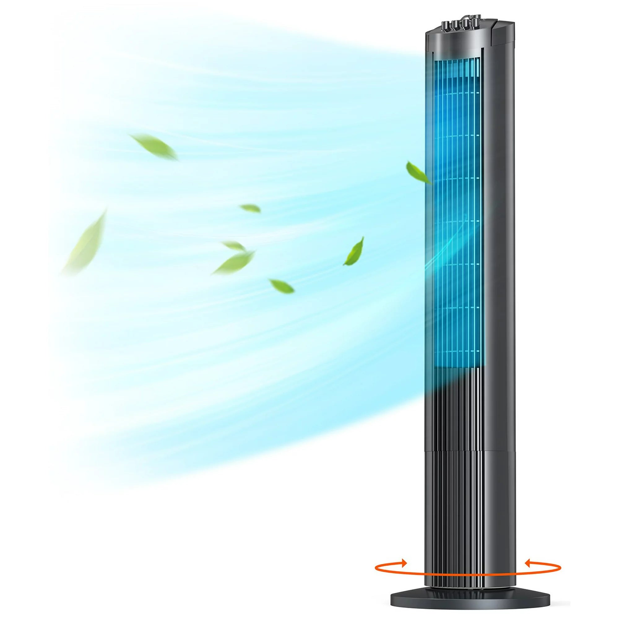 TaoTronics TT-TF016 Tower Fan 36" with 3 Speed Settings and Auto-off T ...