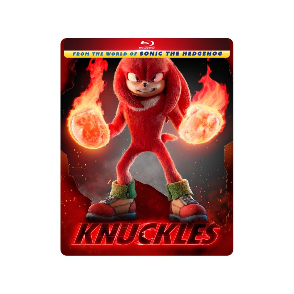 Paramount Knuckles Blu-Ray Steelbook Comedy Family Movie – VIPOutlet