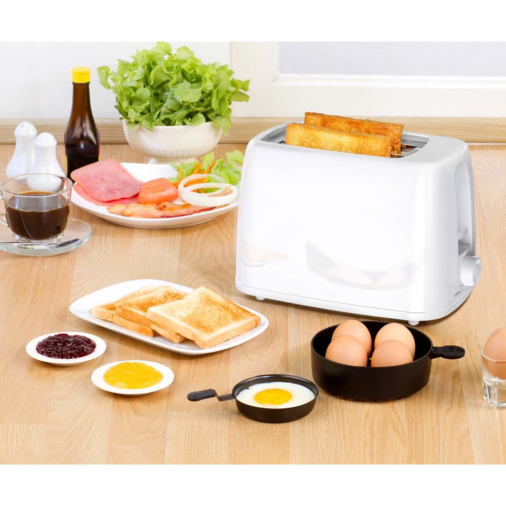 Suodoka SO-TA01116 Toaster 2 Slice with 6 Browning Levels for Bread To ...