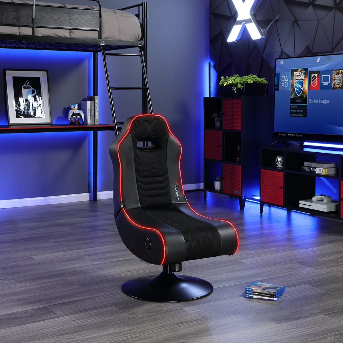 X Rocker 7006501 Bolero LED Jr Pedestal Gaming Chair – VIPOutlet