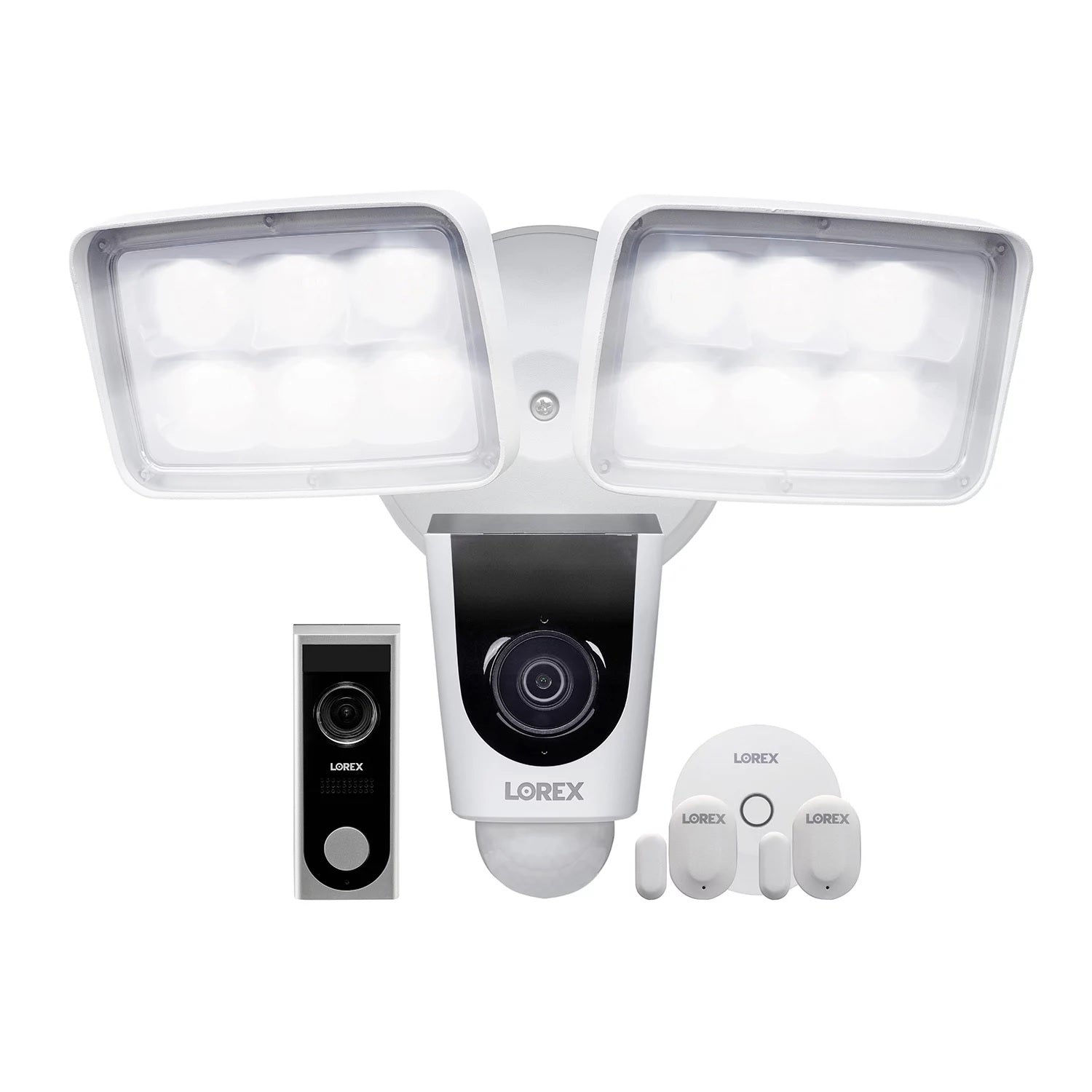 Lorex V261-Db1-Ktk2-E Home Monitoring Kit with 1080p HD Video Doorbell ...