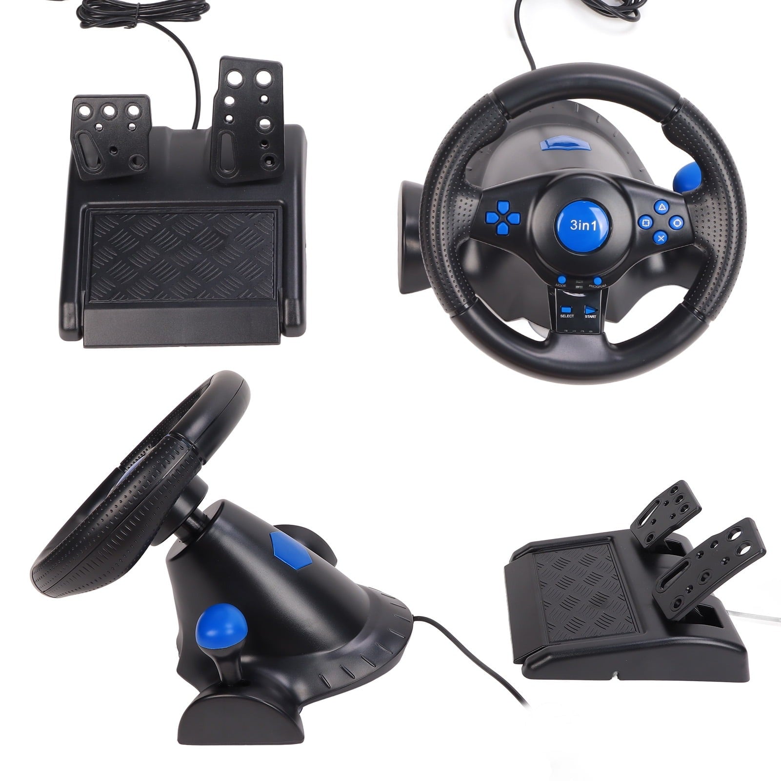 Fyydes 3 -In-1 PC Gaming Racing Wheel For PC – VIPOutlet