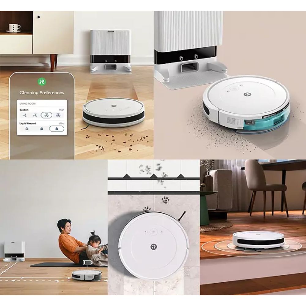iRobot RCC-Y1 Roomba Combo 2 Robot Vacuum and Mop with 60 days of self ...