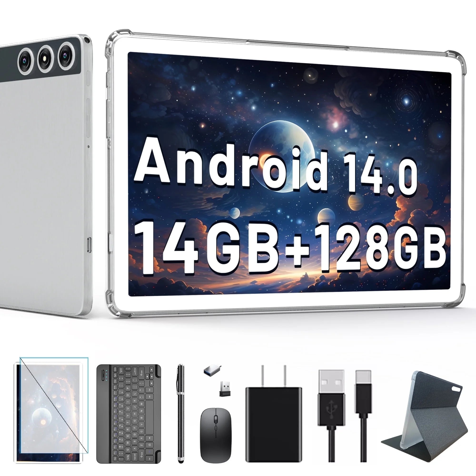 Zonko K105 10.1 inch Android Tablet,3G Phone Call WiFi, Android 9 Quad ...