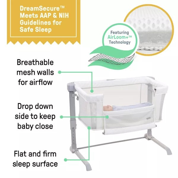 SwaddleMe 89303899 DreamSecure 2-in-1 Co-Sleeping Bassinet with Swaddl ...
