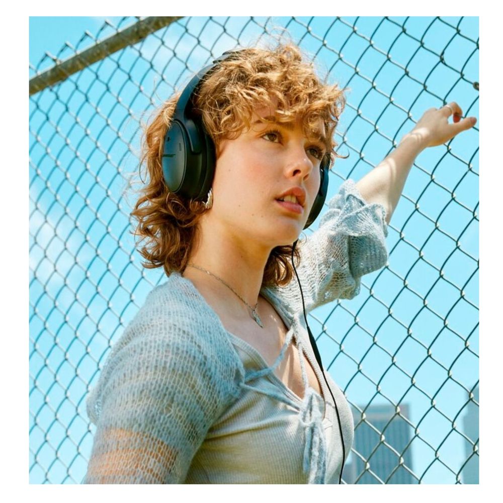 Bose 884367-0100 QuietComfort Wireless Noise Cancelling Over-the-Ear H ...