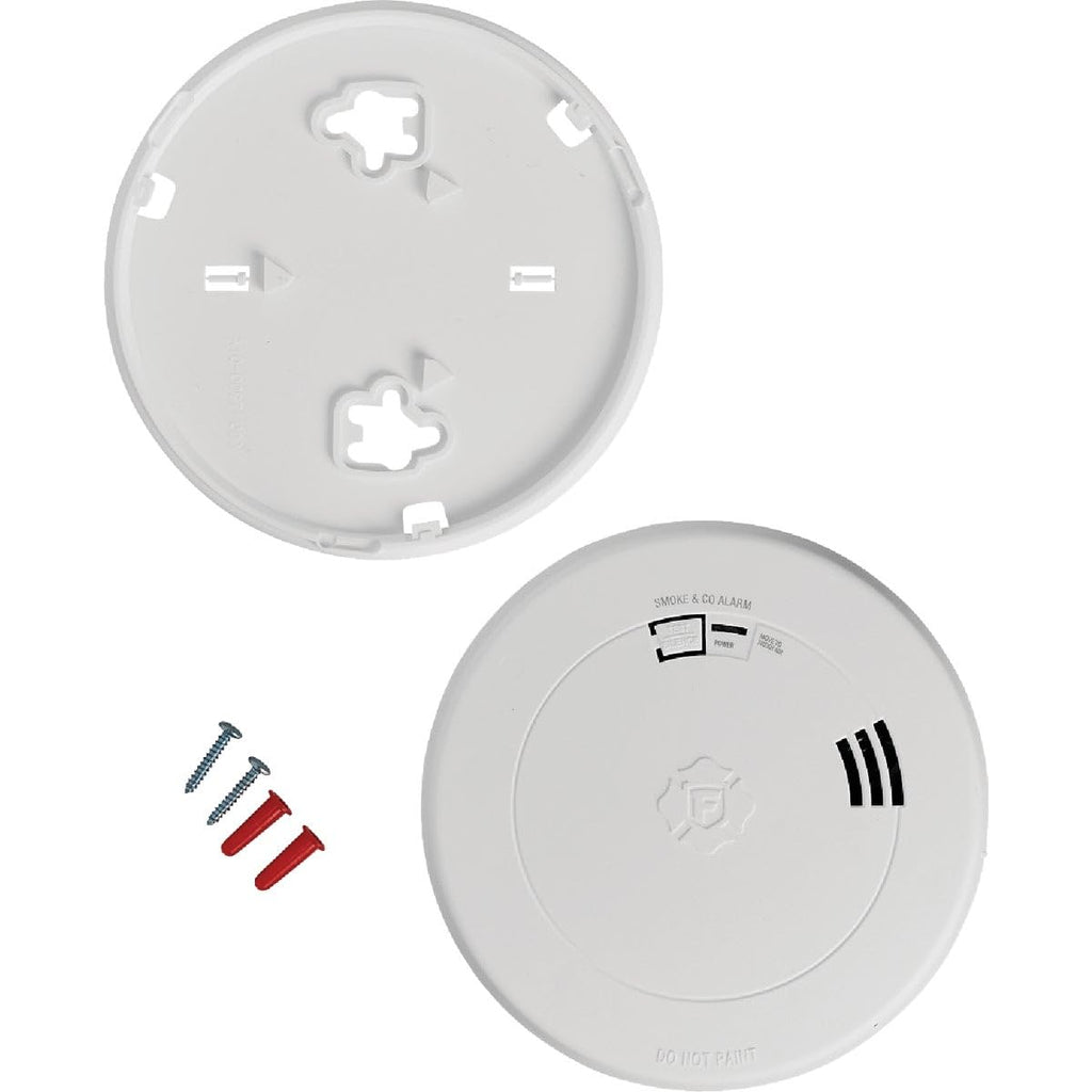Ademco First Alert Smoke and Carbon Monoxide Detector, Photoelectric S ...