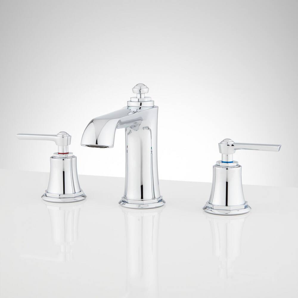 Boulton Widespread Bathroom Faucet - Overflow - Chrome – VIPOutlet