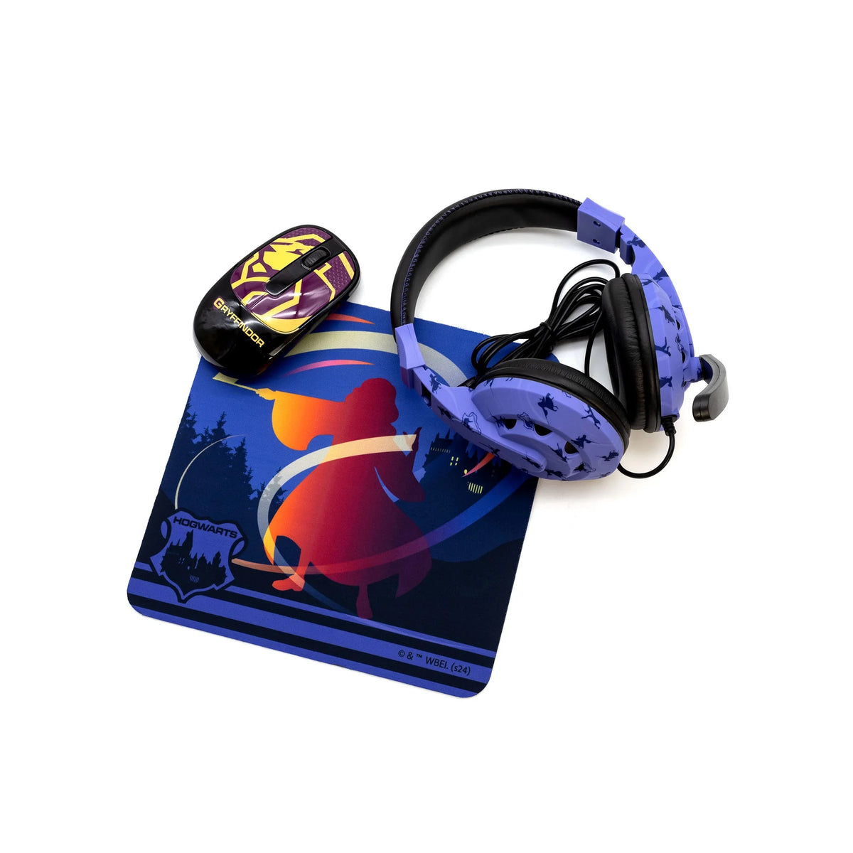 Warner Brothers Harry Potter Headsets with Microphone, Wireless Mouse ...