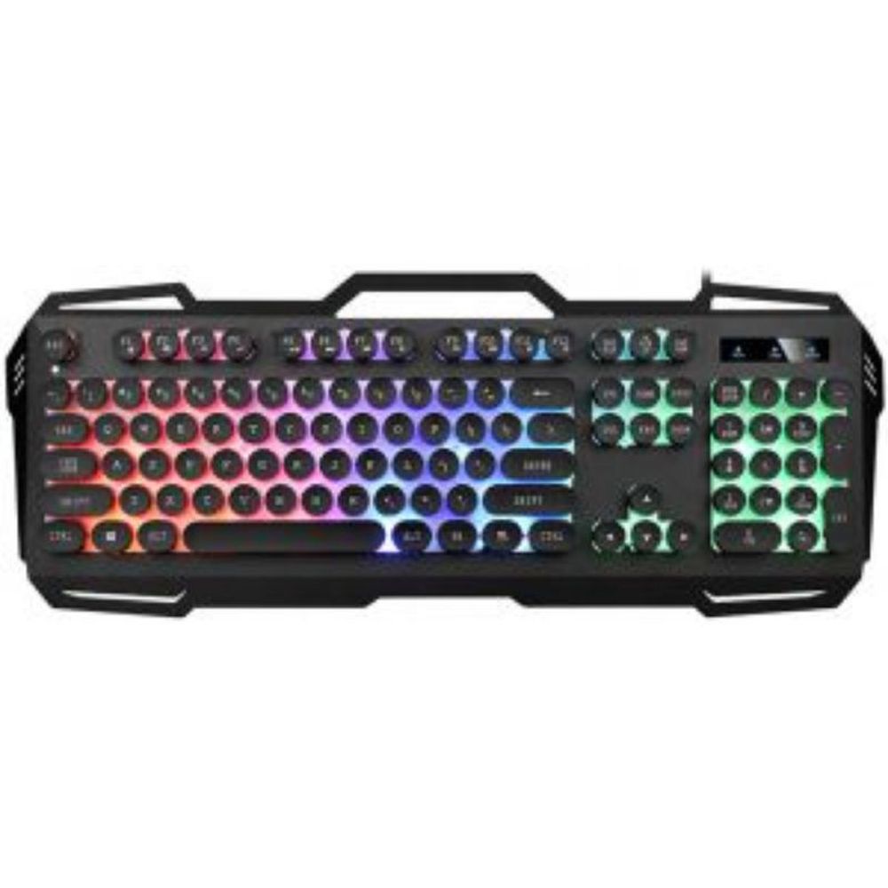 Limeme K22 Gaming Metal Panel RGB Keyboard For PC Black USB – VIP Outlet