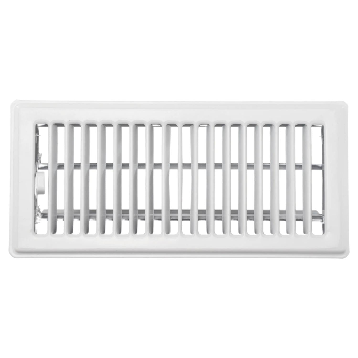 Imperial RG3838 Steel Painted Louvered Floor Register 4-inch x 10-inch ...