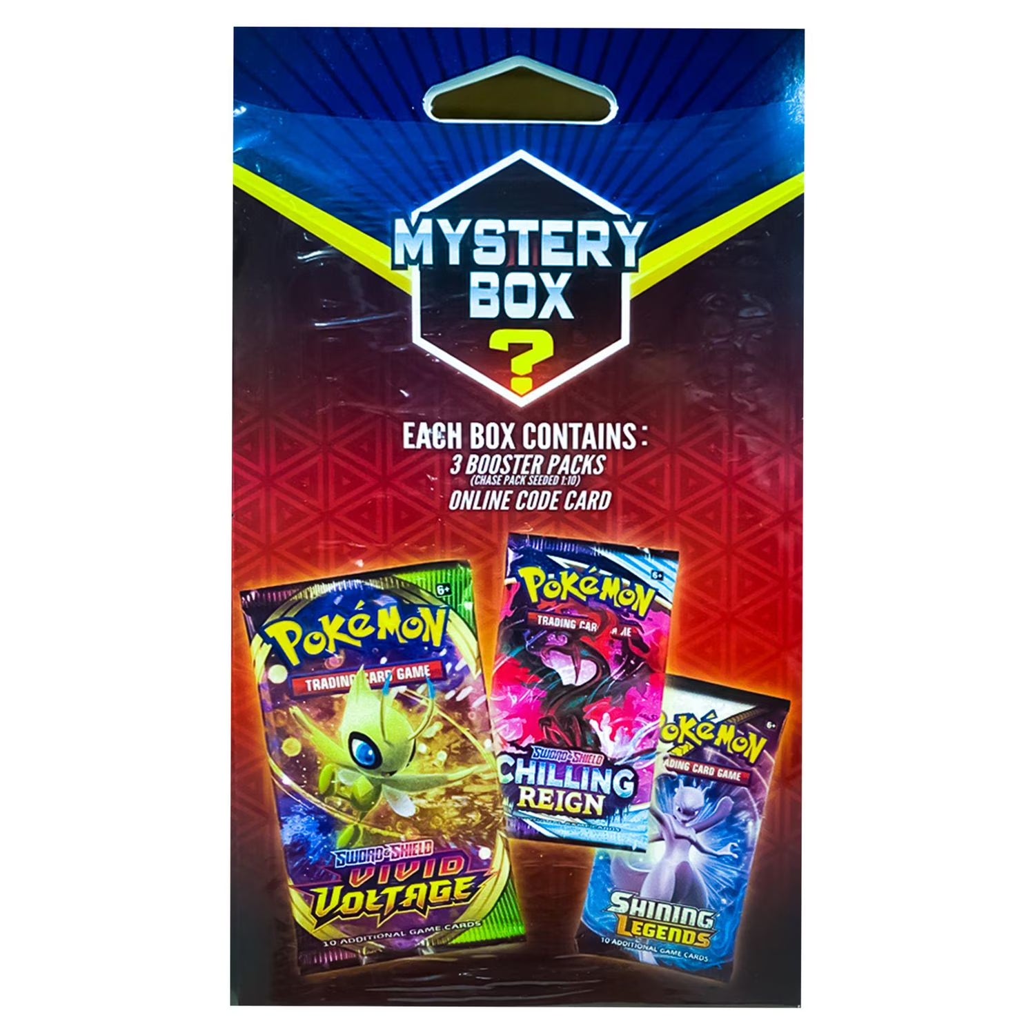 Pokemon 555596 Myst Hanger Box#4 with 3-Booster Packs – VIPOutlet