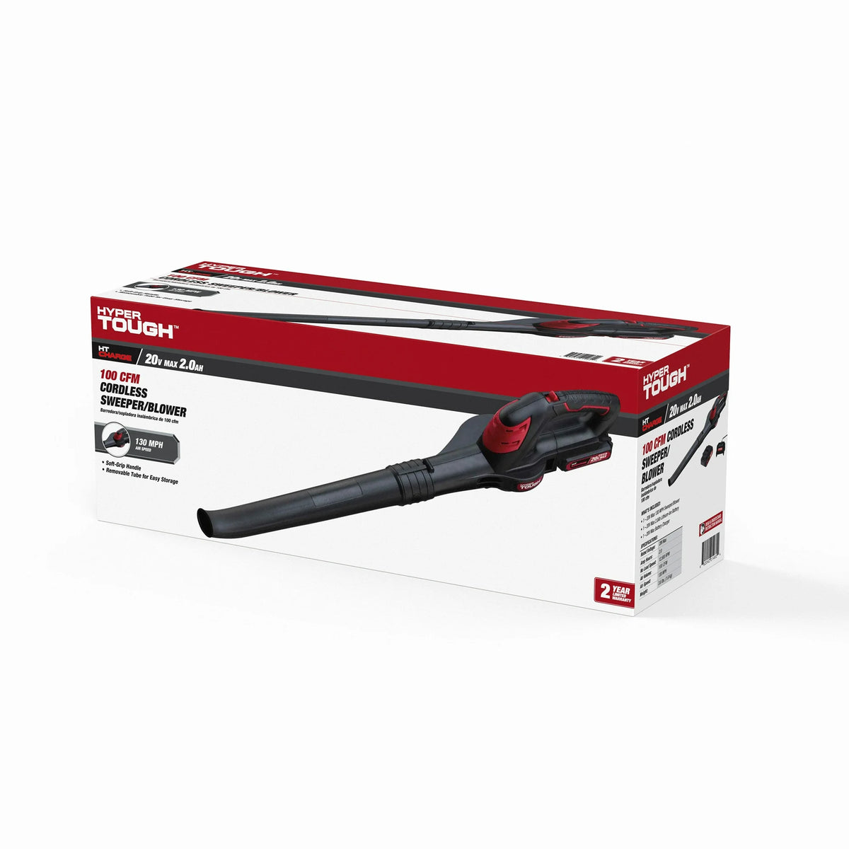 Hyper Tough HT21-401-003-05 20V Max Battery Powered Cordless 130 mph L ...