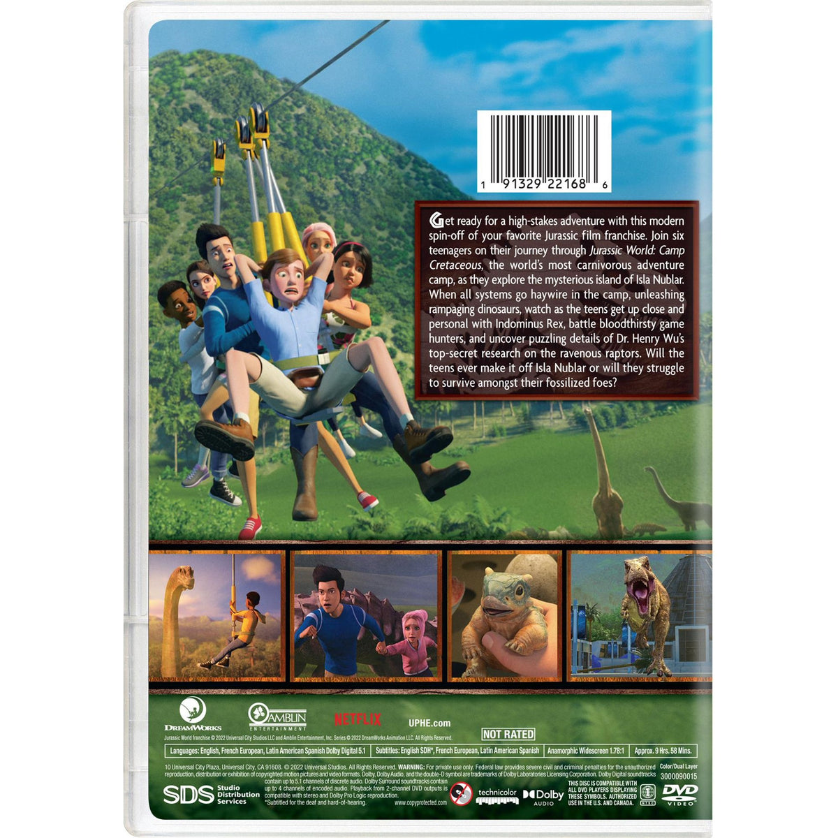 Studio Distribution Services Warner Uni Jurassic World: Camp Cretaceou ...
