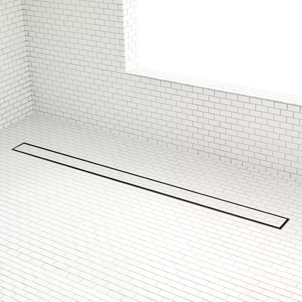 Signature Hardware ZA3-G01-60-MB-C 60" Cohen Linear Tile-In Shower Dra ...