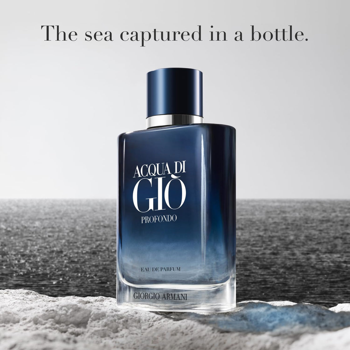Armani Beauty Acqua Di Gio Profondo Eau De Parfum Spray, Deep Aquatic ...
