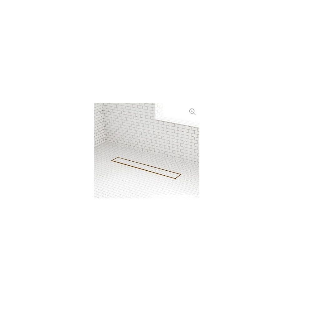 Signature Hardware ZA3-T01-24-PB-C 24" Cohen Linear Tile-in Shower Dra ...