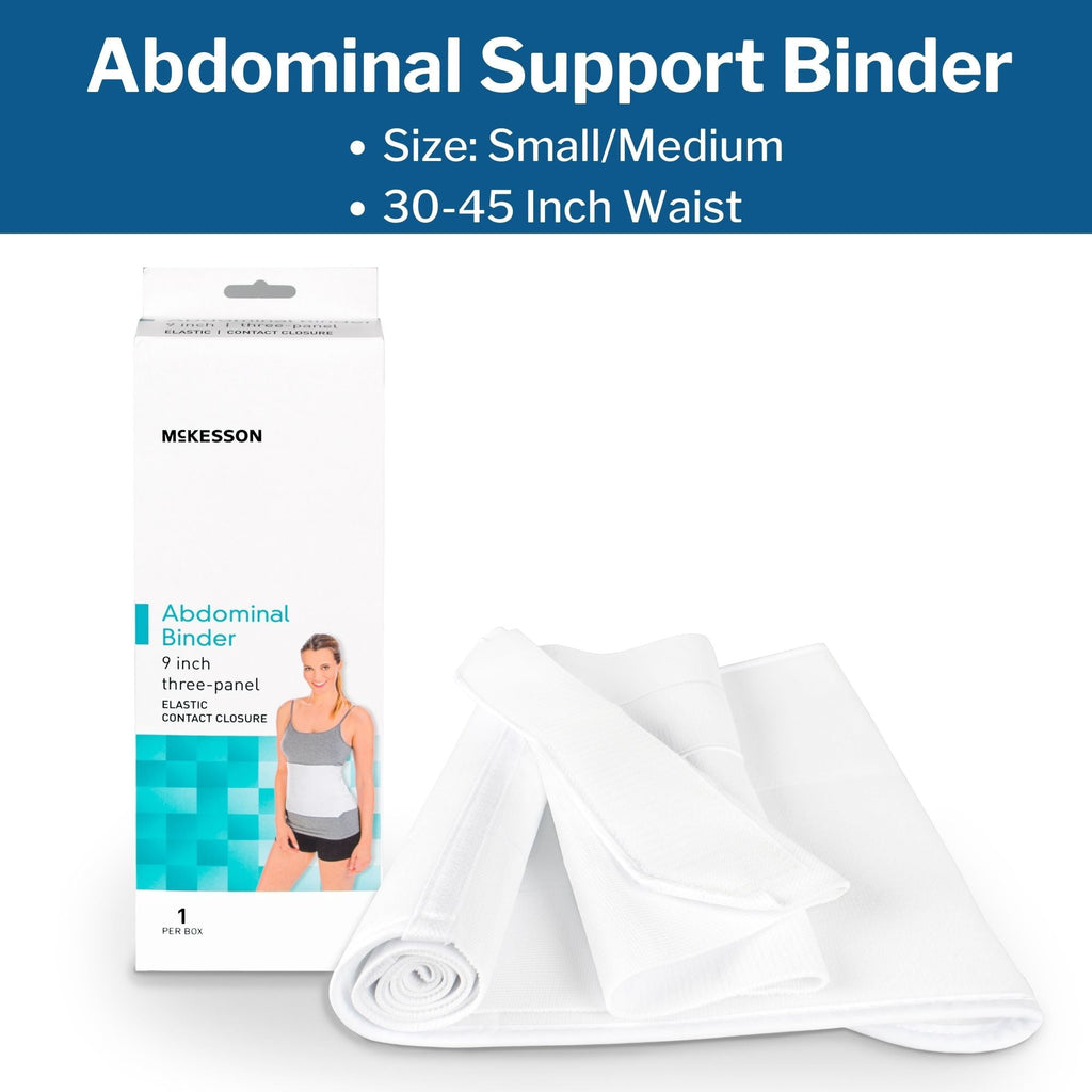 McKesson Brand 155-79-89070 Abdominal Support Binder 3-Panel - 30 in t ...