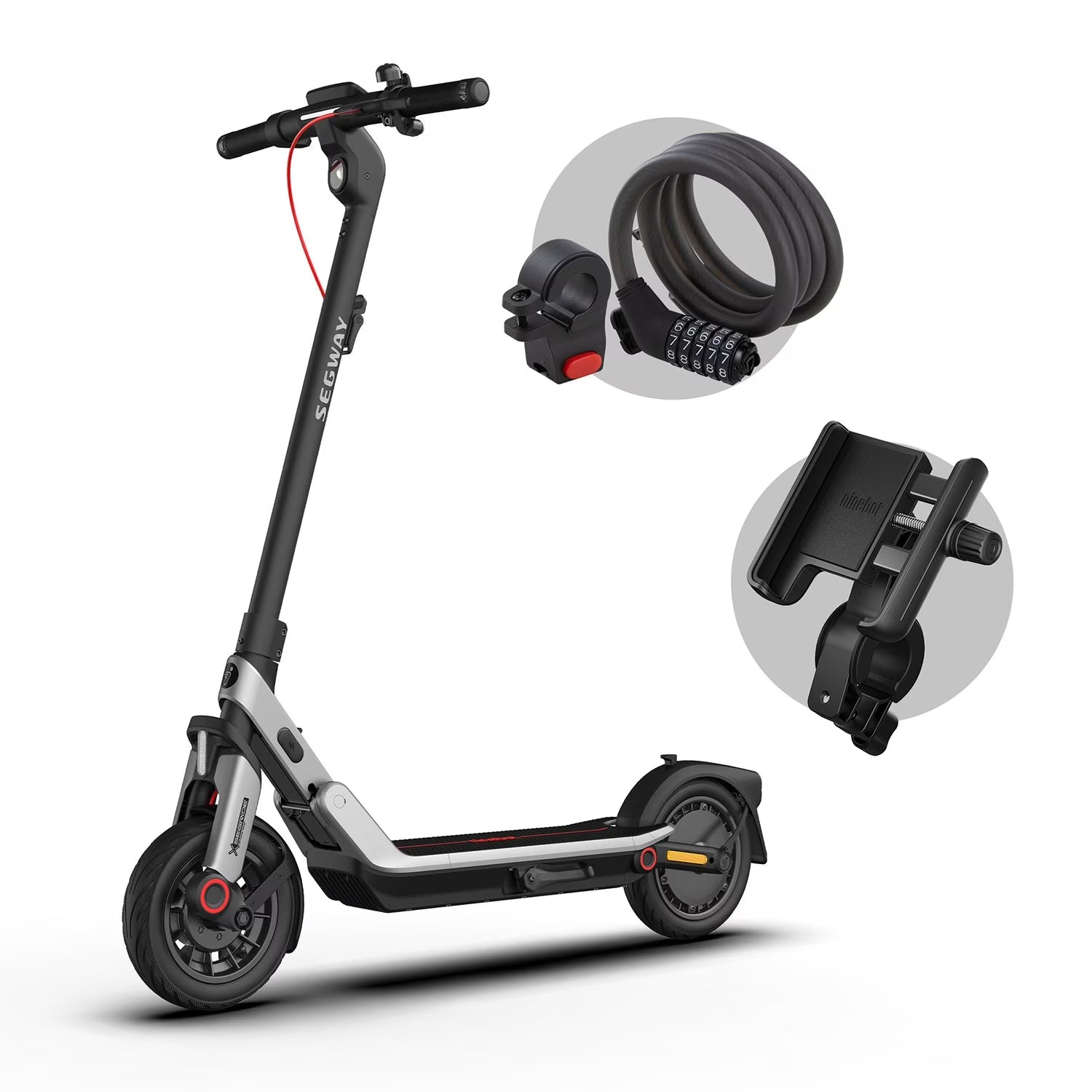 Segway E3 Pro SE Electric Scooter, 20 MPH with Lock & Phone Mount – VIP ...