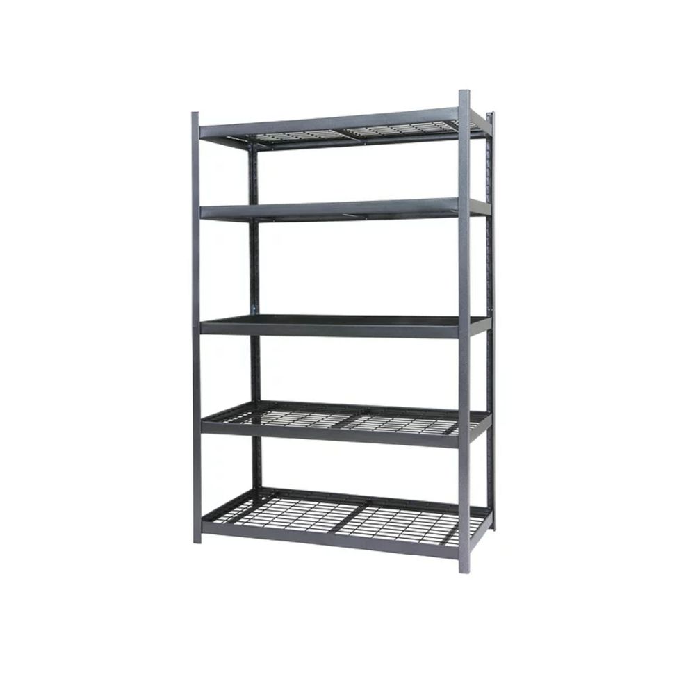 Stronghold 020045-2 Garage Gear 5-Shelf Boltless Rack Wire Decking in ...