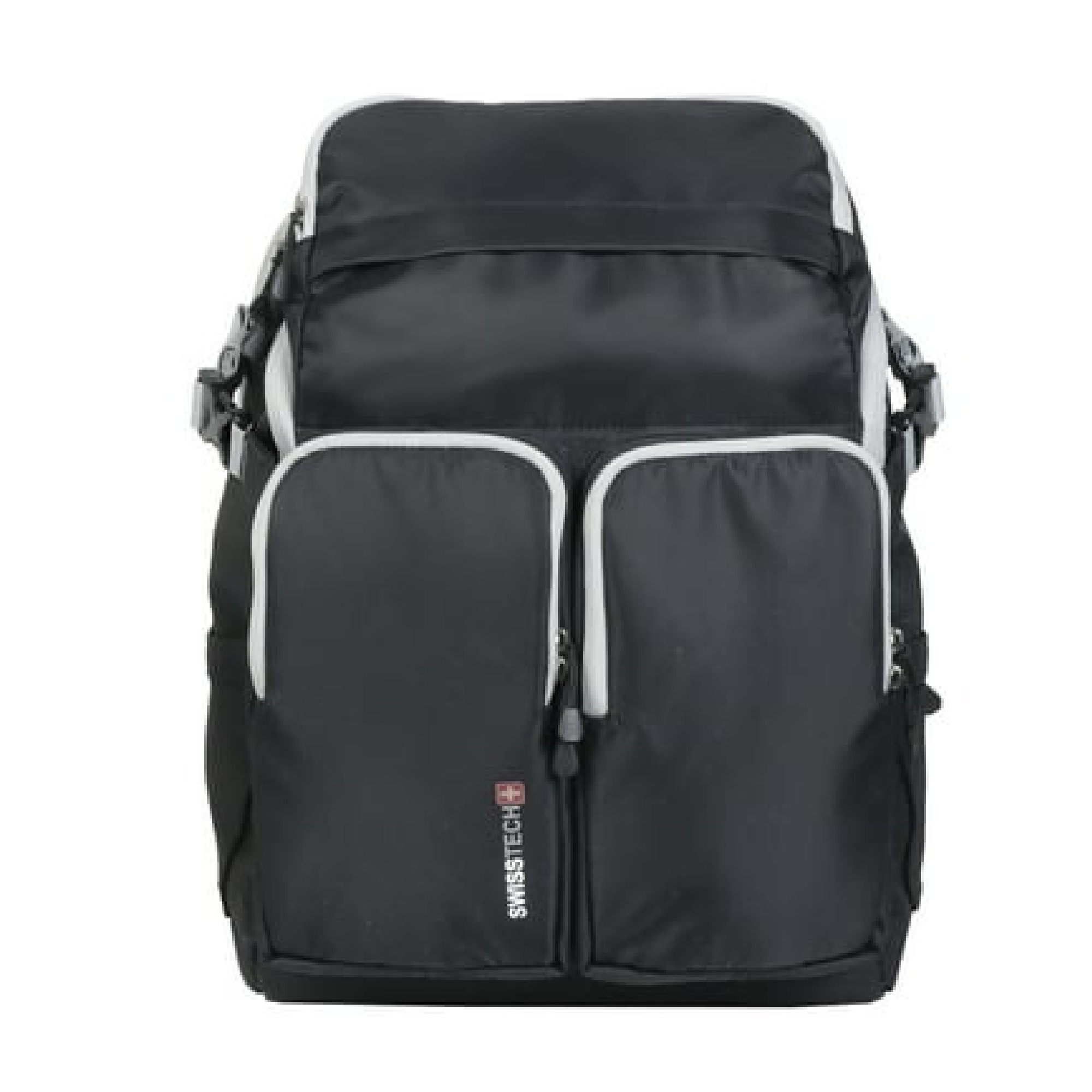 Swiss Tech SW234103 Unisex 23 Liter Extreme Pocket Backpack Black Twil ...