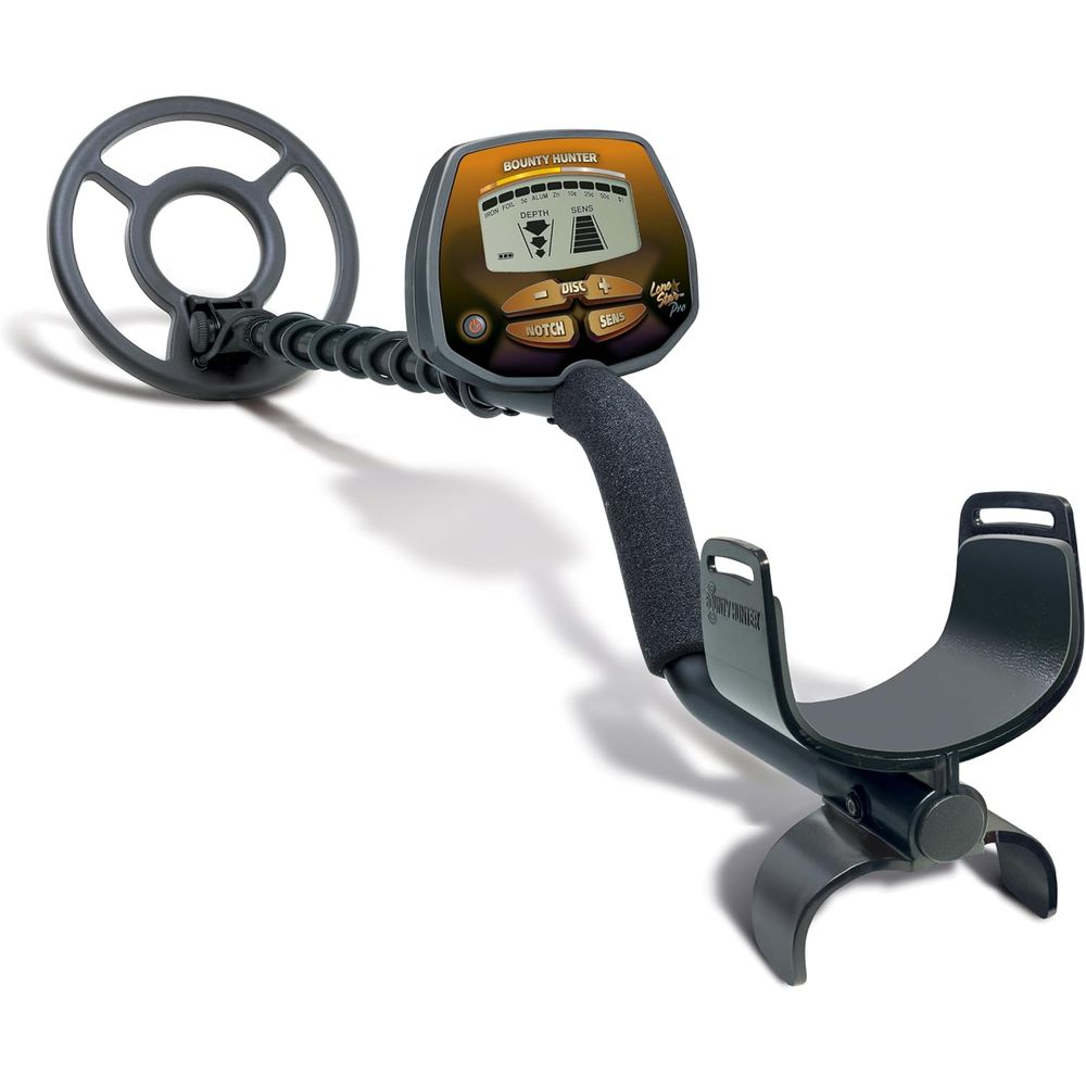 Bounty Hunter PROLONE-W Lone Star Pro Metal Detector, Black – VIP Outlet