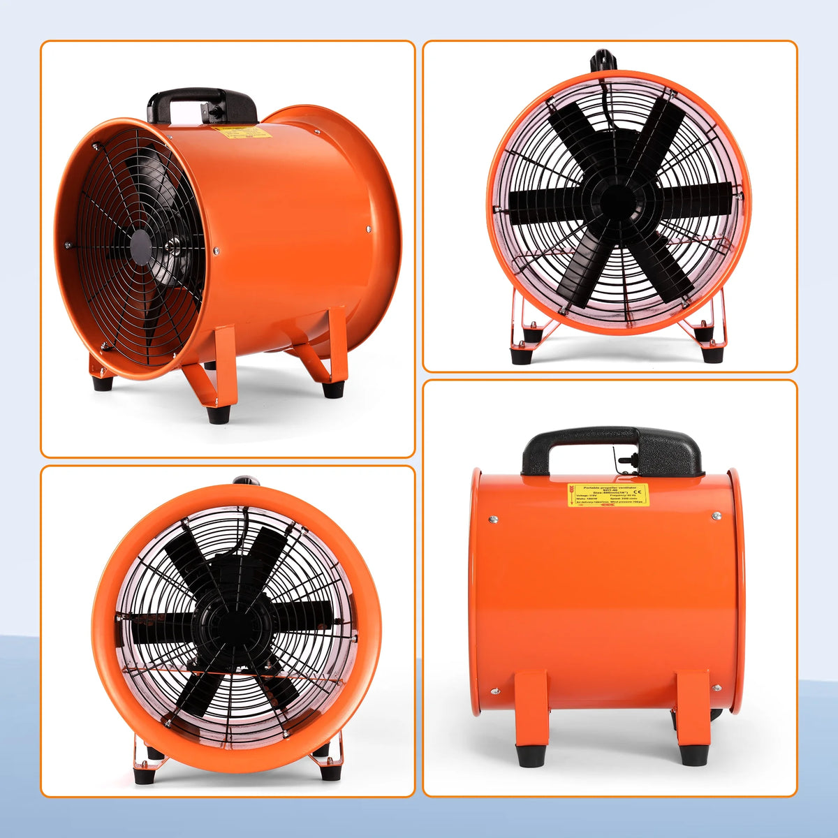 Easoger 16'' Utility Blower Exhaust Fan with 32.8 FT Duct – VIP Outlet