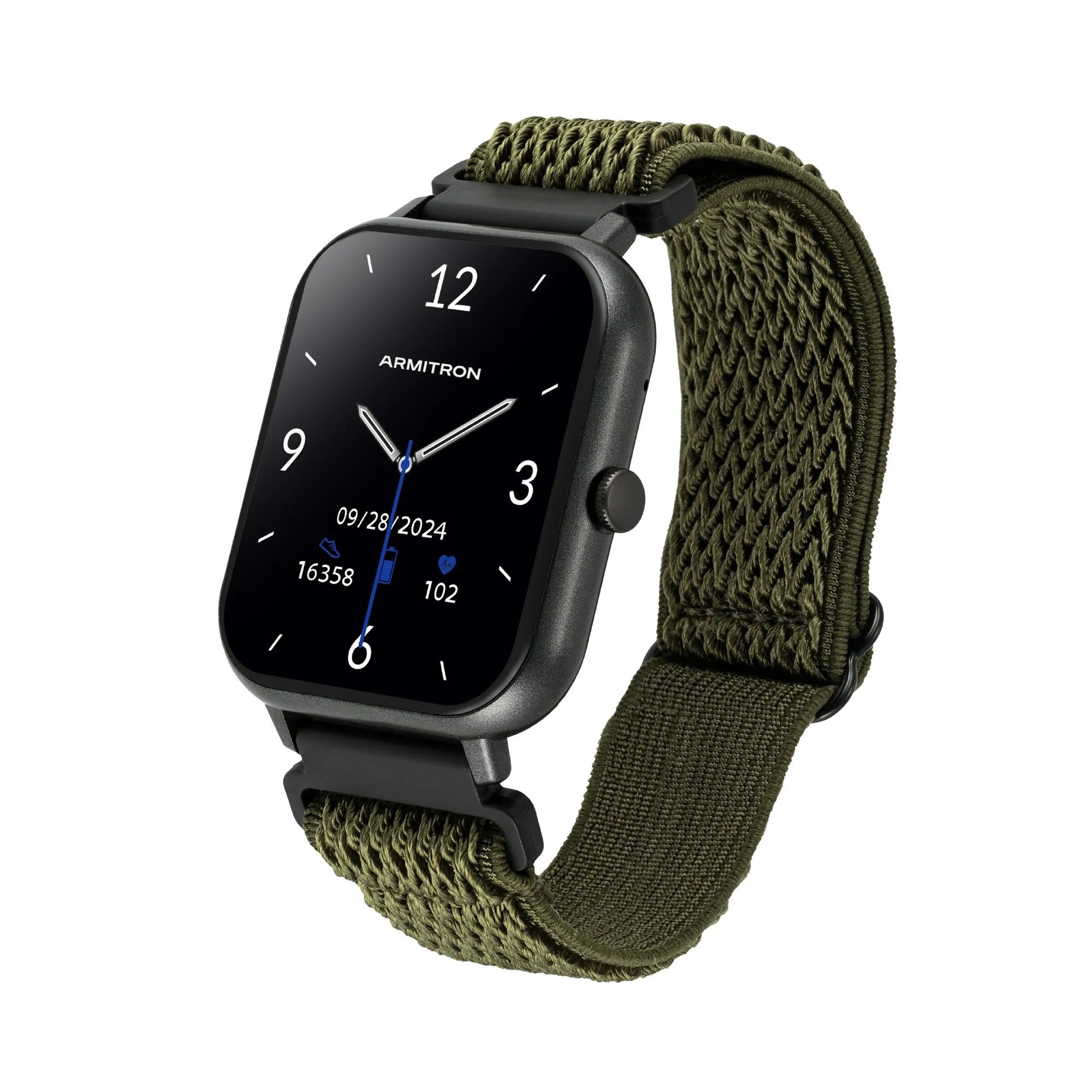 Armitron Connect 42/1001DGGNWM Unisex Eclipse Smartwatch, Forrest Gree ...