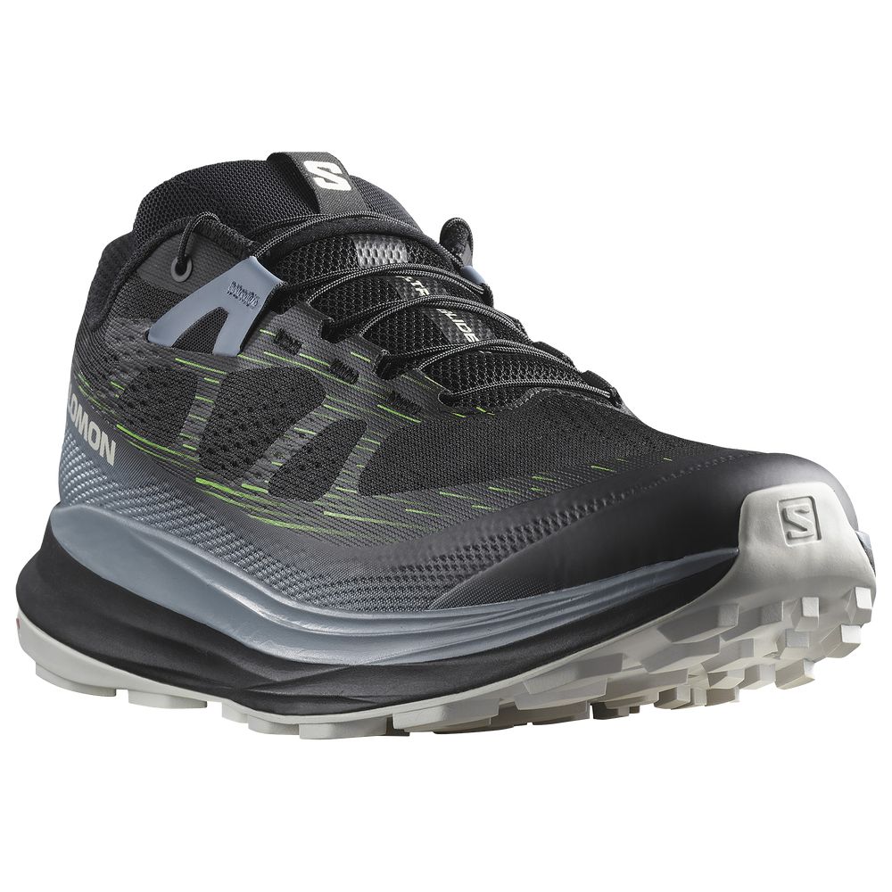 Salomon Ultra Glide 2 Trail Running Shoes for Men - Black/Flint Stone ...