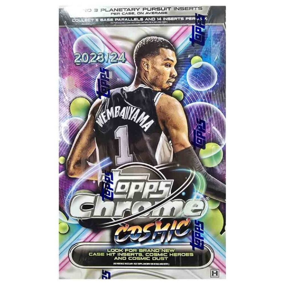 Topps 2023-24 Chrome Cosmic Basketball Hobby Box – VIPOutlet