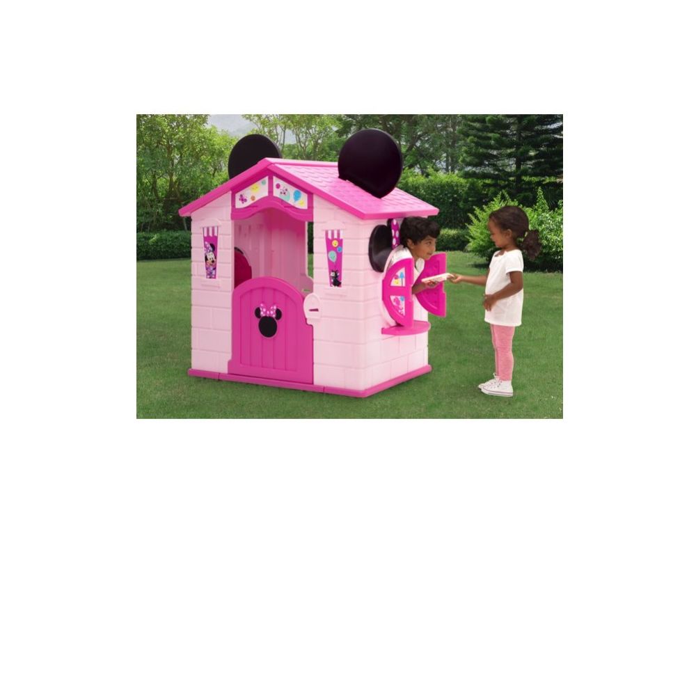 Disney PH86560MN Minnie Mouse Plastic Indoor,Outdoor Playhouse with Ea ...