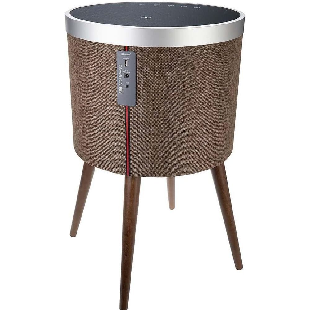 Soundstream ST-180STD-BRN Sound Table with Built-in Bluetooth 5.0 Spea ...